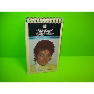 Michael Jackson | Accessories | Michael Jackson Vintage Writing Memo ...